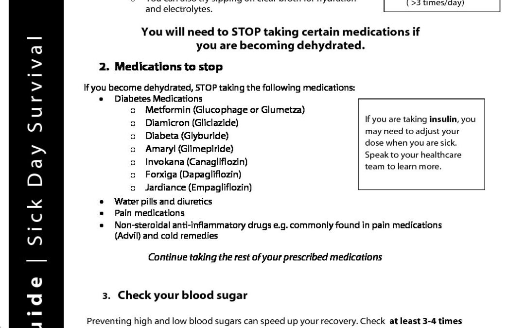 Managing a Sick Day (Type 2) | LMC Healthcare: Helping You Understand ...