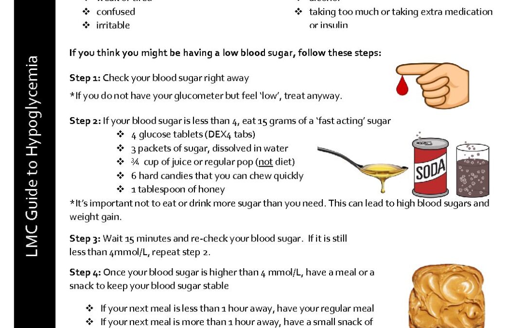 LMC hypoglycemia guide (Sept 2018) | LMC Healthcare: Helping You ...